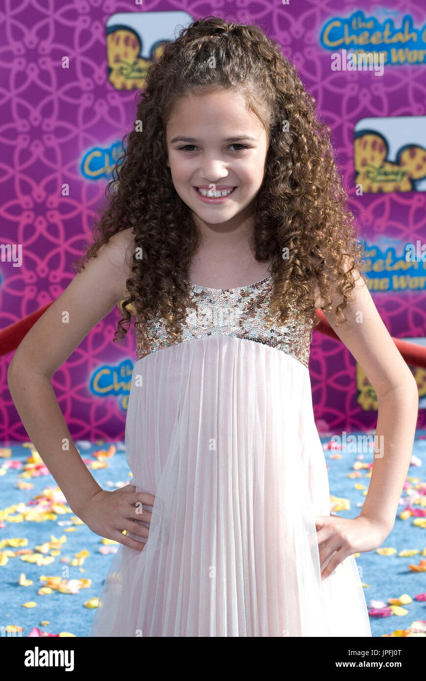 Madison Pettis at the Los Angeles Premiere of "The Cheetah Girls One ...