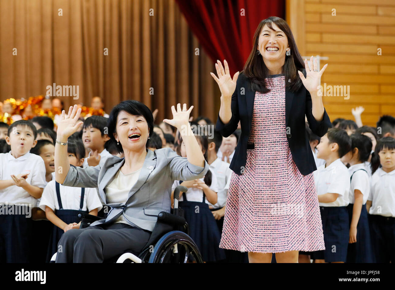 (L-R) Aki Taguchi, Ai Sugiyama, AUGUST 1, 2017 : Tokyo Olympic and ...