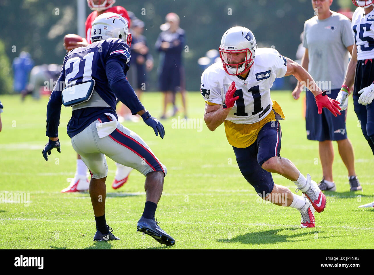 Foxborough, Massachusetts, USA. 1st Aug, 2017. New England Patriots ...