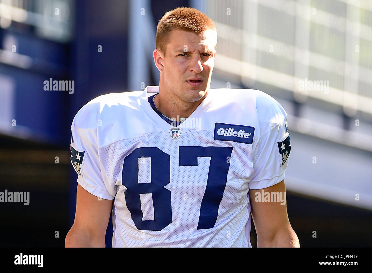 Foxborough, Massachusetts, USA. 1st Aug, 2017. New England Patriots ...