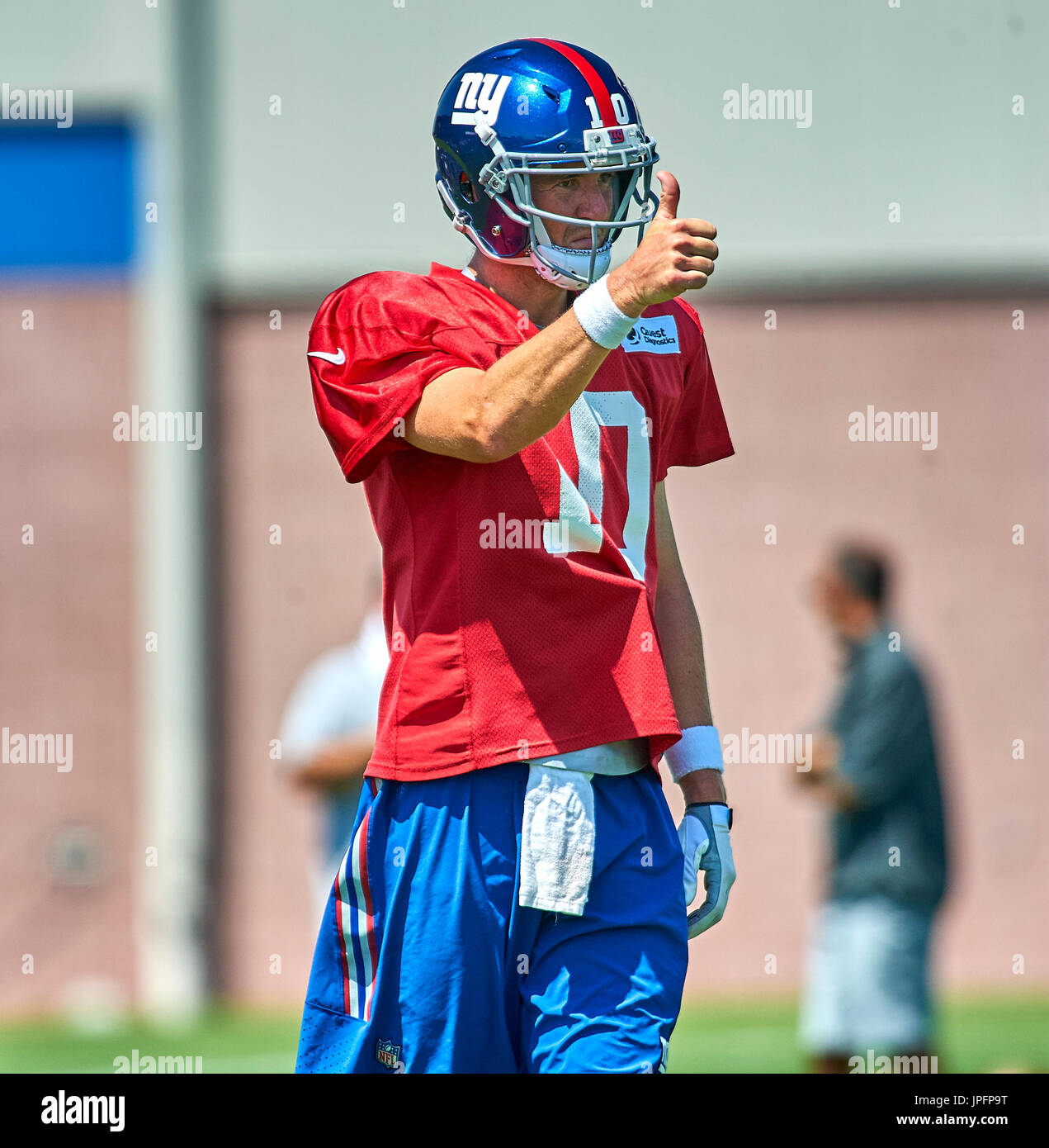 August 1, 2017 - East Rutherford, New Jersey, U.S. - New York Giants ...