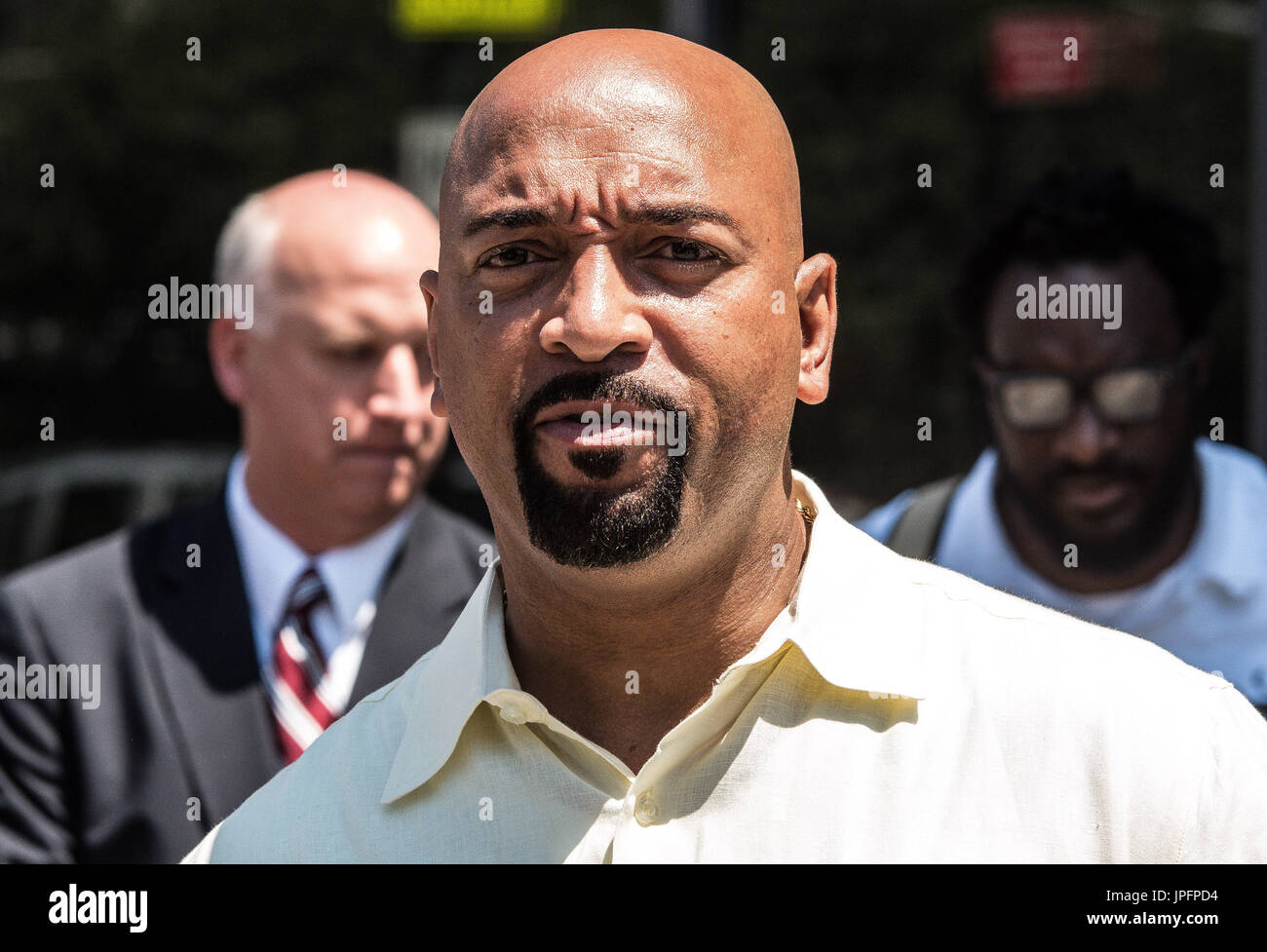 Brooklyn, New York, USA. 1st Aug, 2017. Anthony Rivers, running for ...