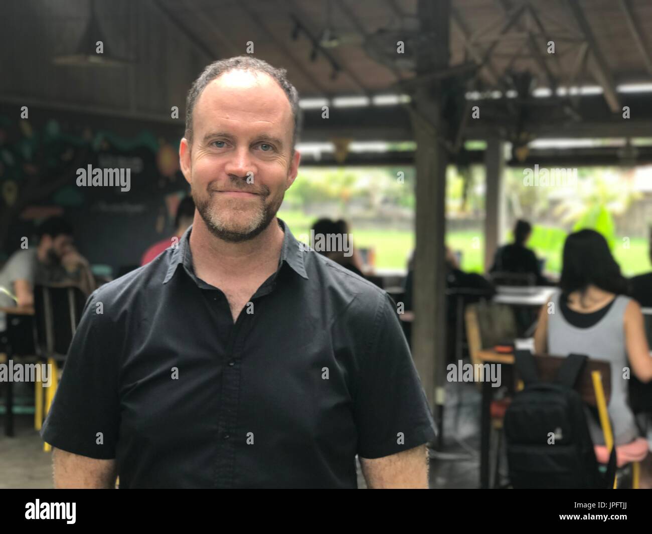 Picture of the founder of the Coworking Space "Hubud", Steve Munroe ...
