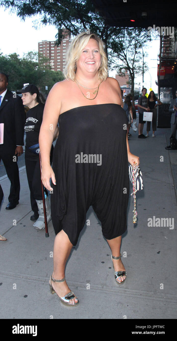 New York, USA. 1st August, 2017. Bridget Everett attend Momentum ...