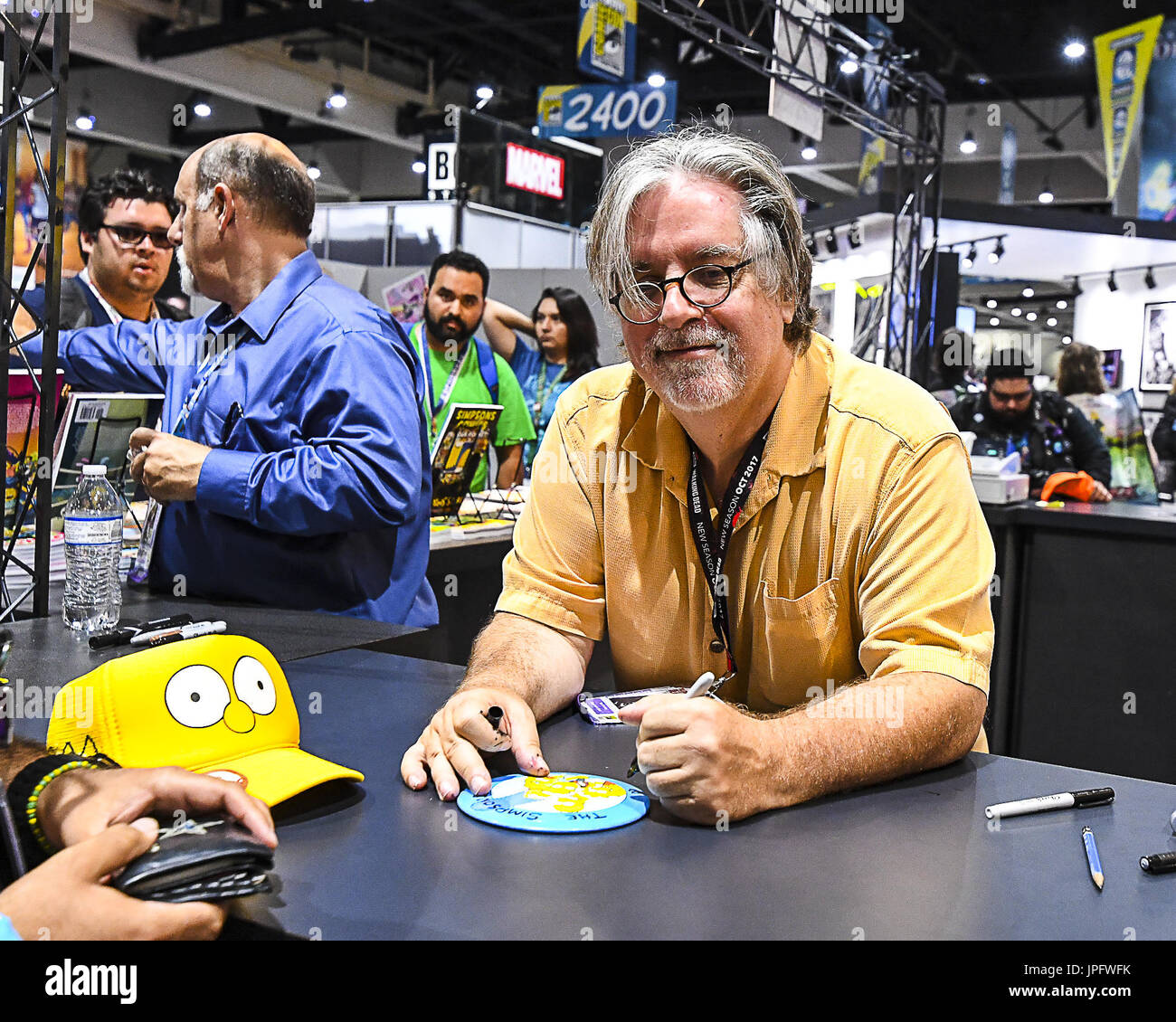 San Diego, CA, USA. 22nd July, 2017. Matthew Abraham ''Matt'' Groening ...