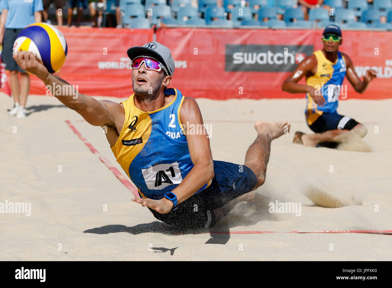 Vienna, Austria. 02nd Aug, 2017. Pool match between John HYDEN, Ryan ...