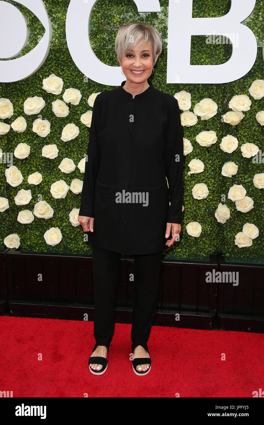 STUDIO CITY, CA - AUGUST 01: Annie Potts, At 2017 Summer TCA Tour - CBS ...