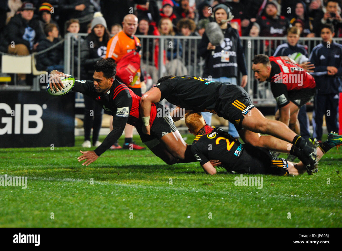 July 29th 2017, AMI Stadium, Christchurch, New Zealand; Super Rugby ...