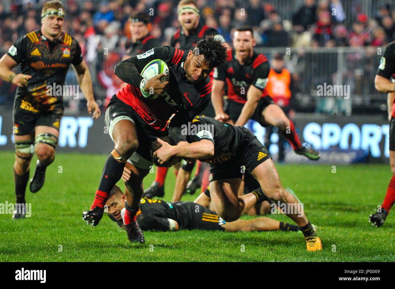 July 29th 2017, AMI Stadium, Christchurch, New Zealand; Super Rugby ...