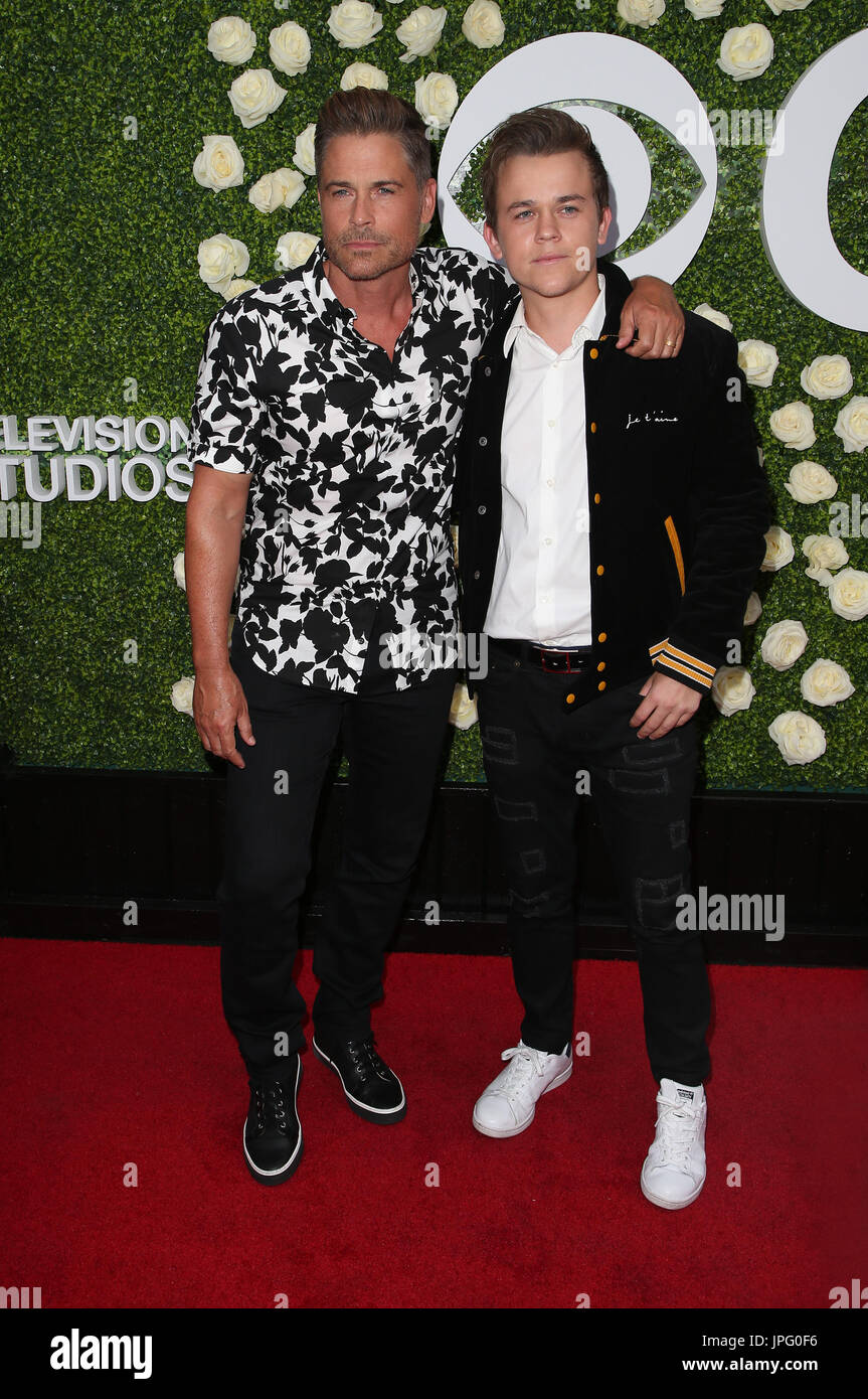 Studio City, Ca. 01st Aug, 2017. Rob Lowe, Matthew Edward Lowe, At 2017 ...