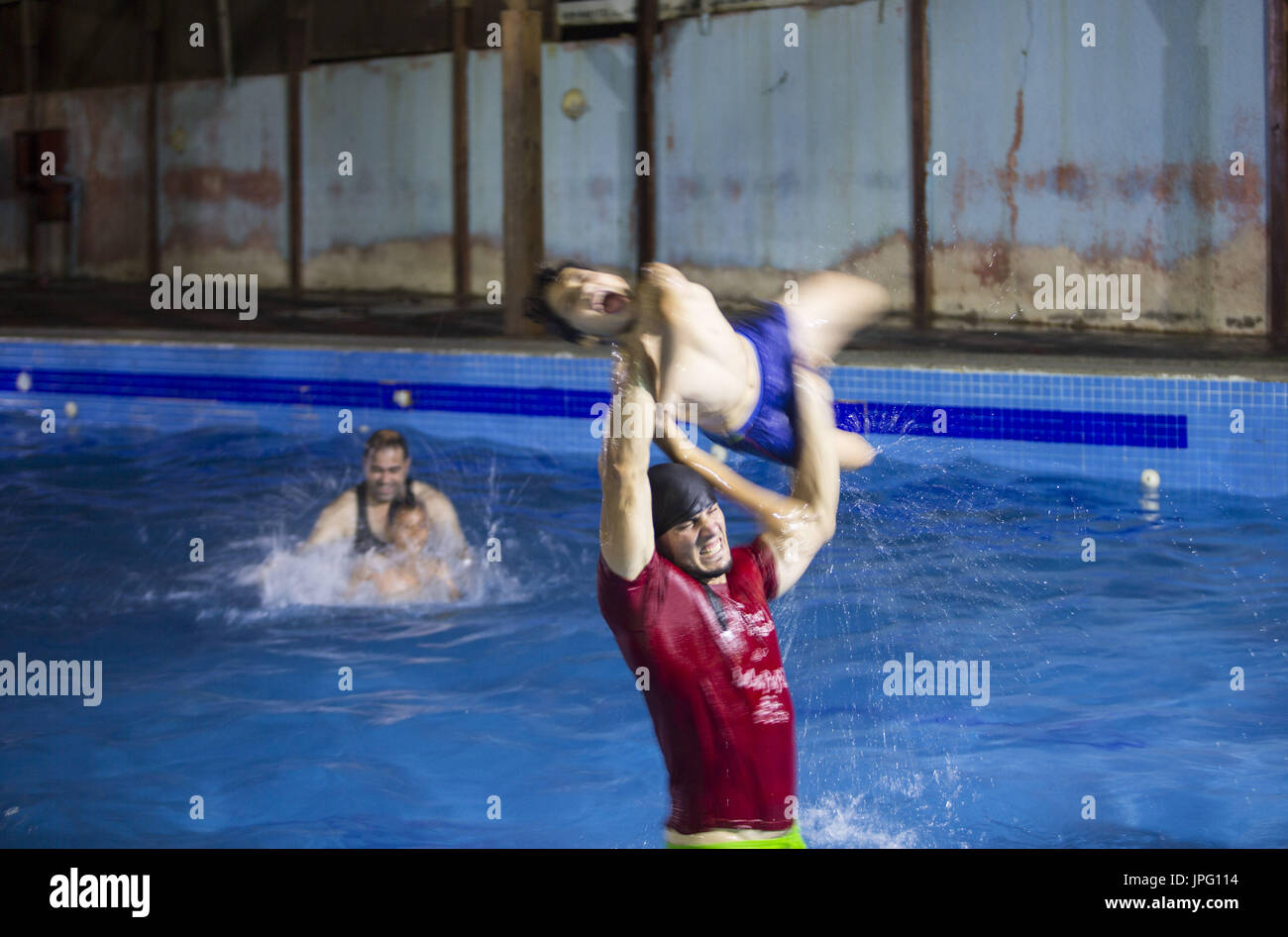 August 1, 2017 - Gaza City, The Gaza Strip, Palestine - Palestinians ...