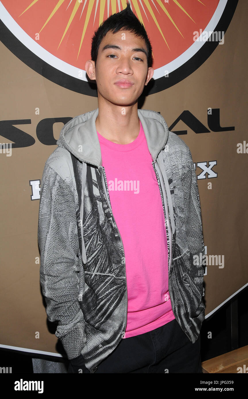 Brian Fucanan of SoReal Cru at the live taping of Randy Jackson's ...