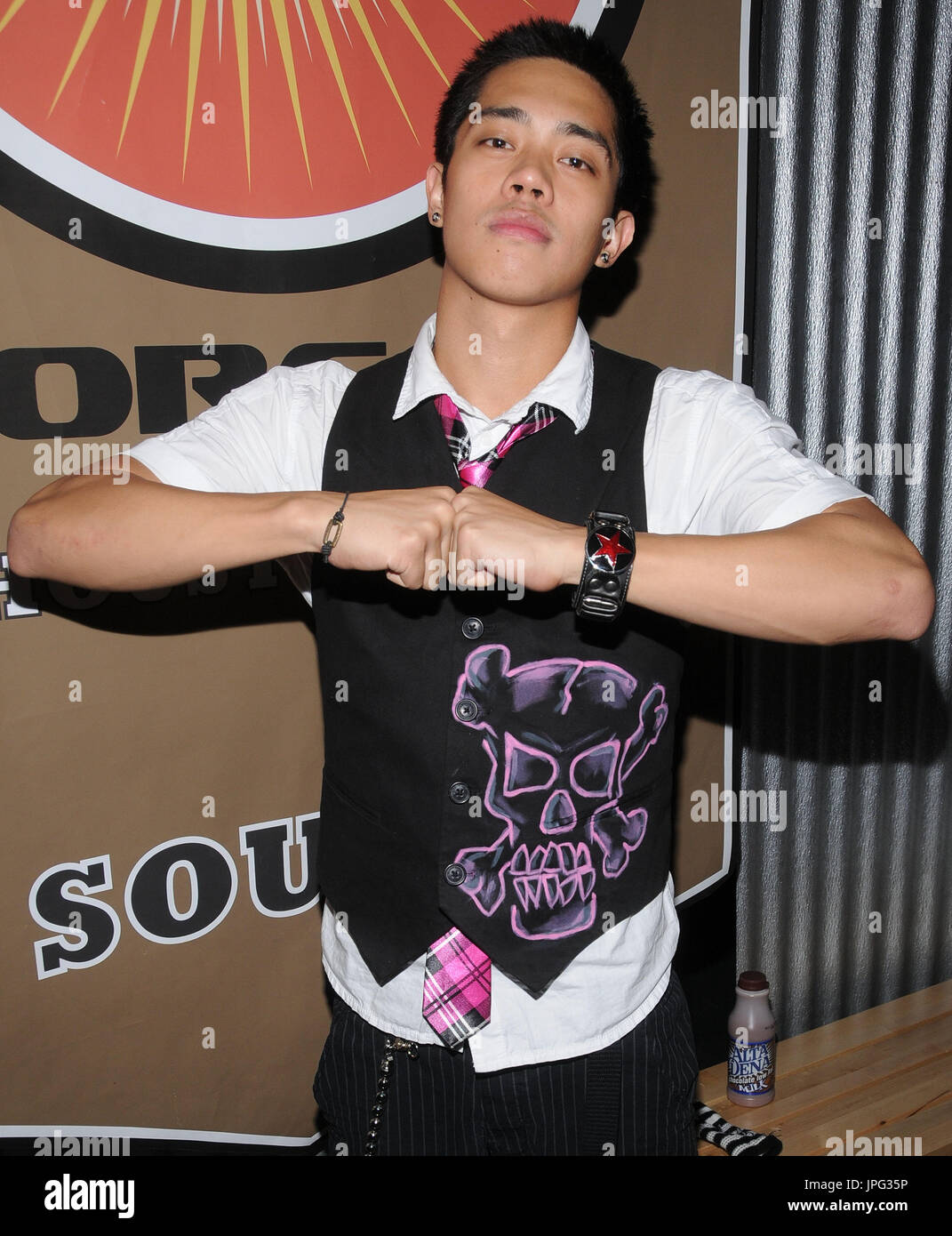 Brian Puspos AKA Burna of SoReal Cru at the live taping of Randy ...