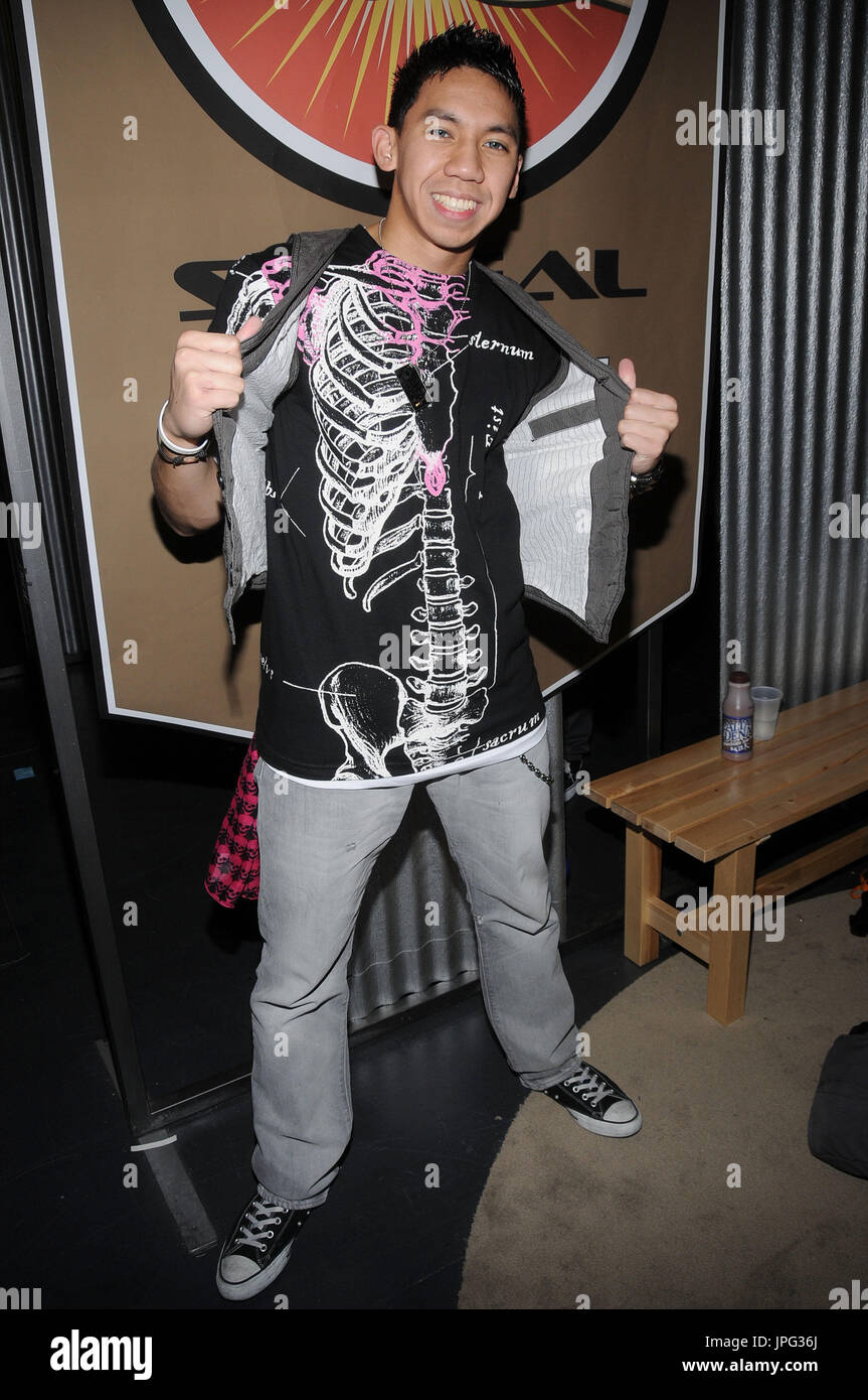 Mark Fucanan of SoReal Cru at the live taping of Randy Jackson's ...