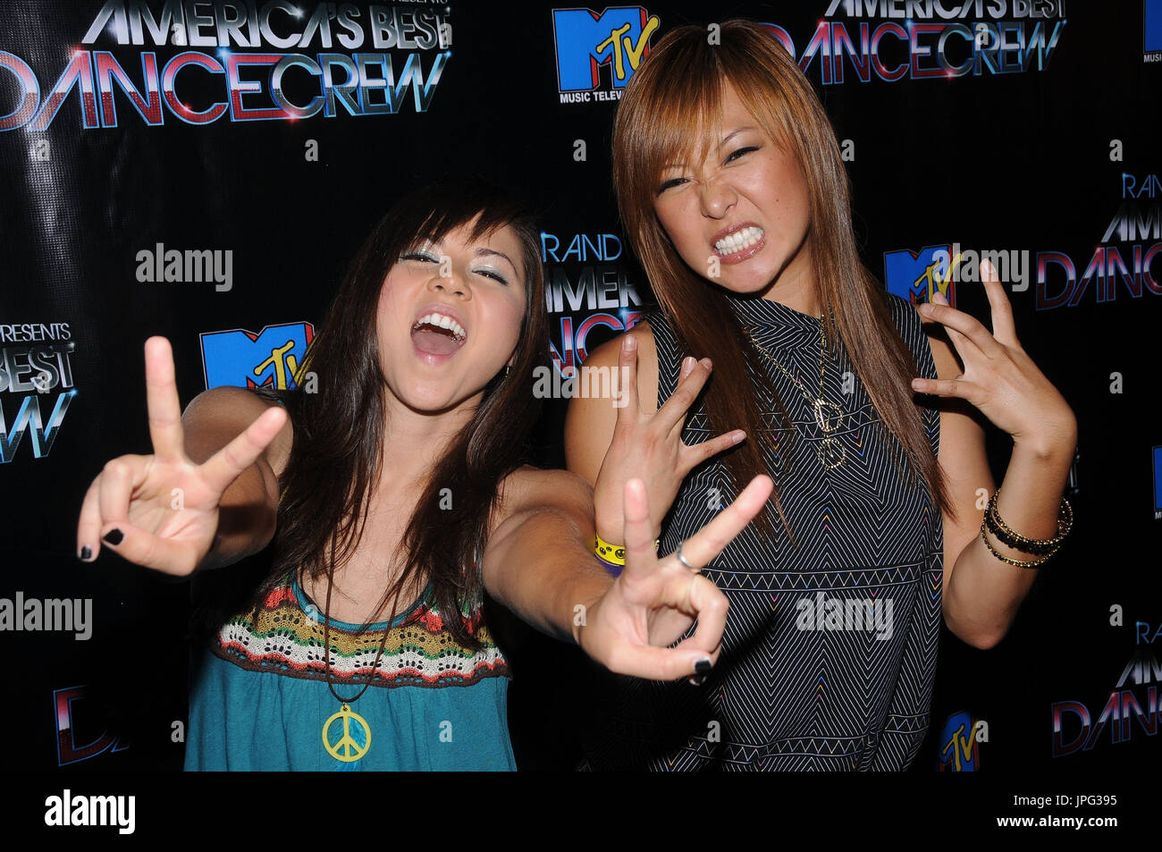 Taeko Carroll of Fysh N Chicks and Yuri Tag of Kaba Modern at the live ...