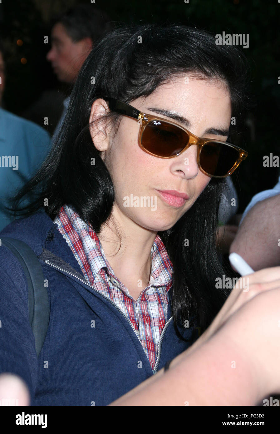 Sarah Silverman at the 100th Episode Celebration of USA Network's "Monk" held at the Pane e Vino ...