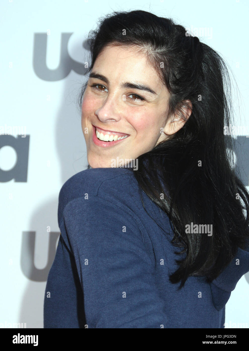 Sarah Silverman at the 100th Episode Celebration of USA Network's "Monk" held at the Pane e Vino ...