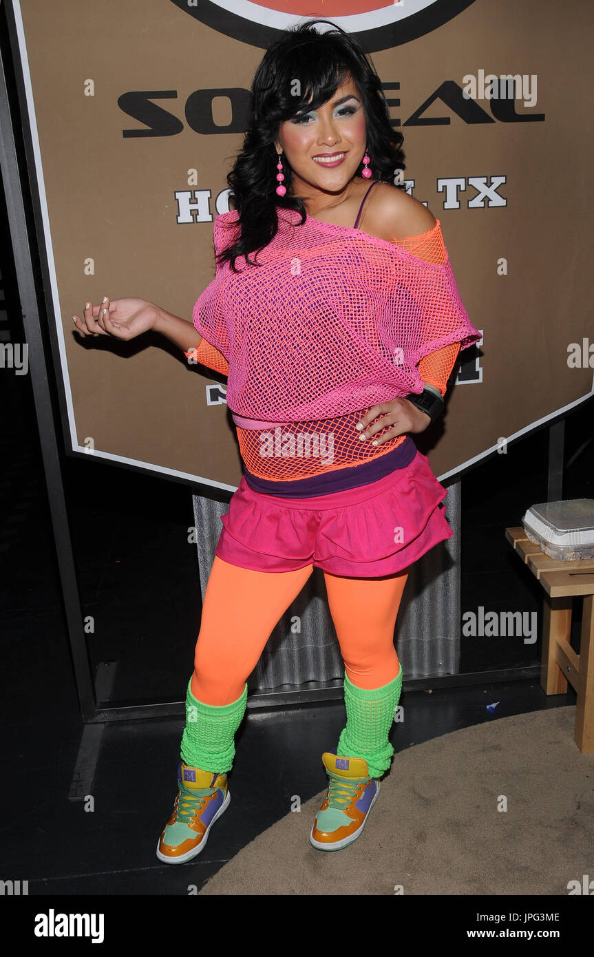 Ailyn Isidro AKA Eye Candy of SoReal Cru at the live taping of Randy ...