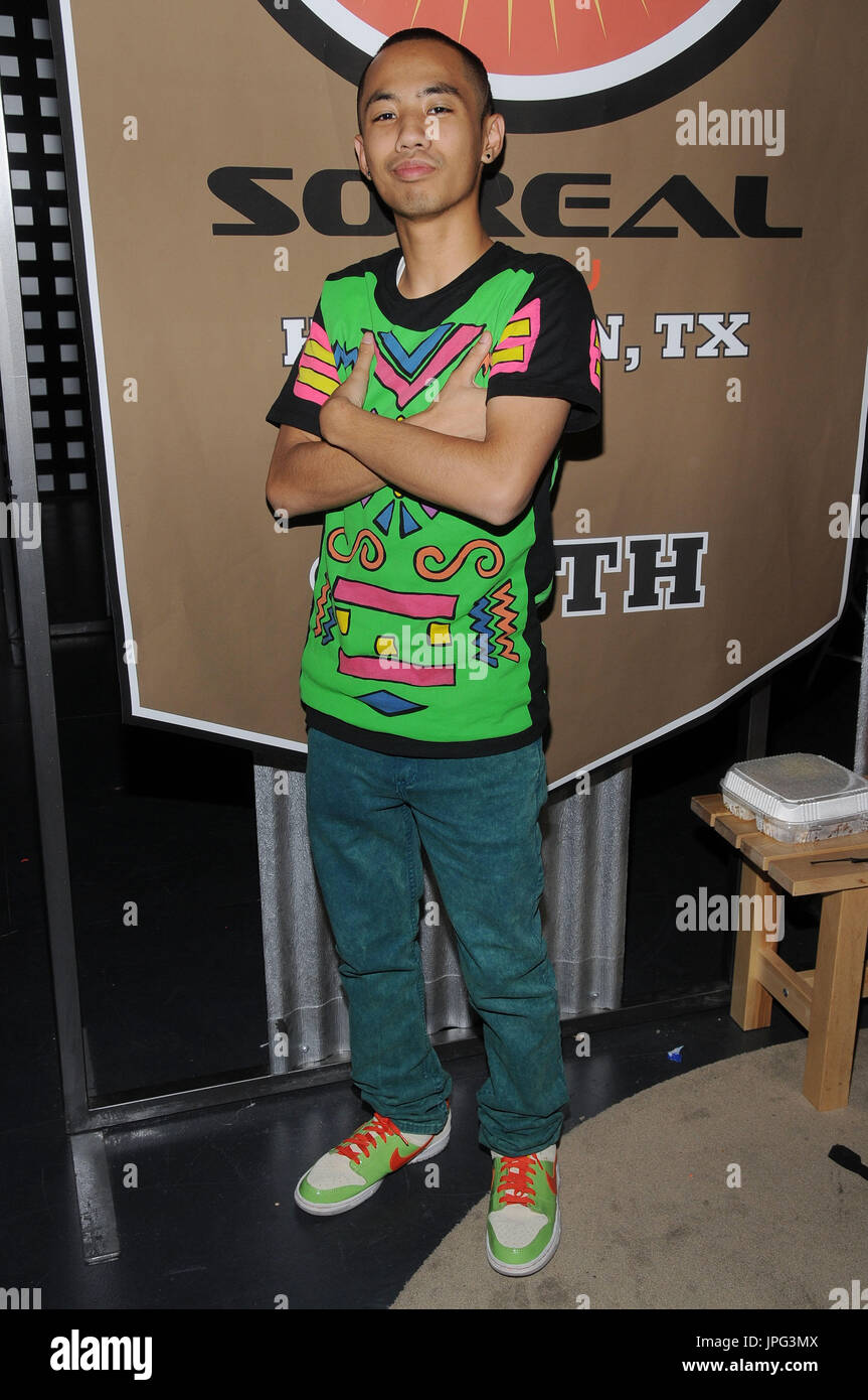 Andrew Baterina AKA Goodfoot of SoReal Cru at the live taping of Randy ...
