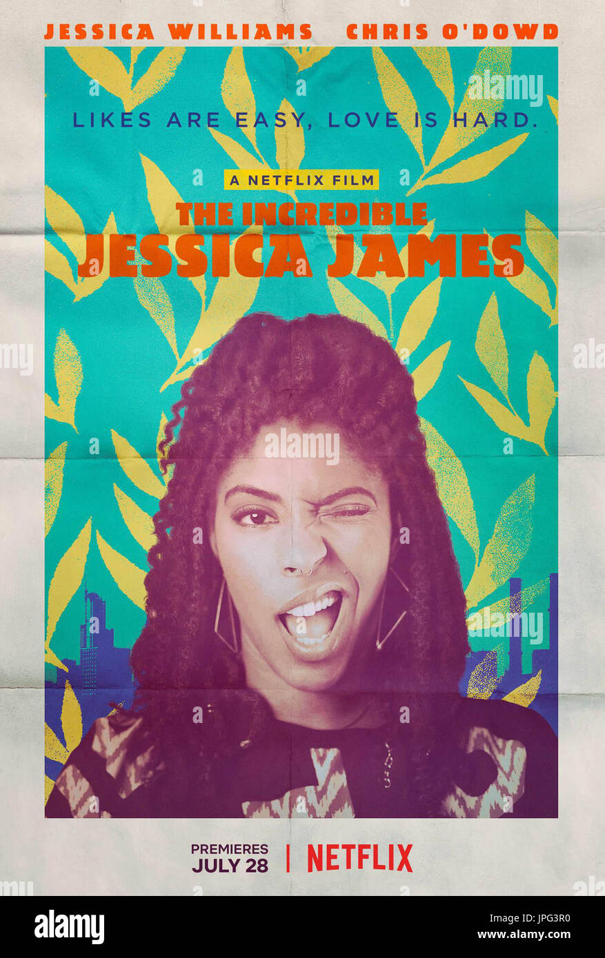 THE INCREDIBLE JESSICA JAMES, US poster art, Jessica Williams, 2017 ...