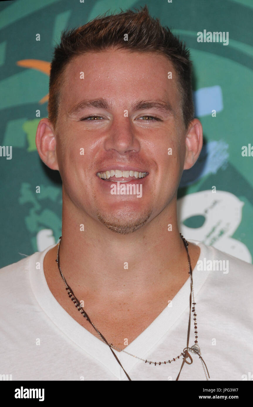 Channing Tatum at the 2008 Teen Choice Awards held at the Gibson ...