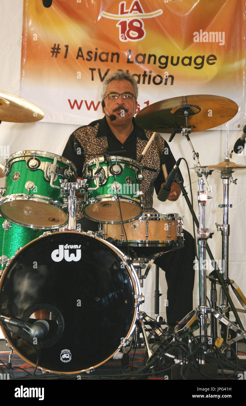 Robert Zapata of The Latin Rhythm Kings at the "Historic Filipinotown ...