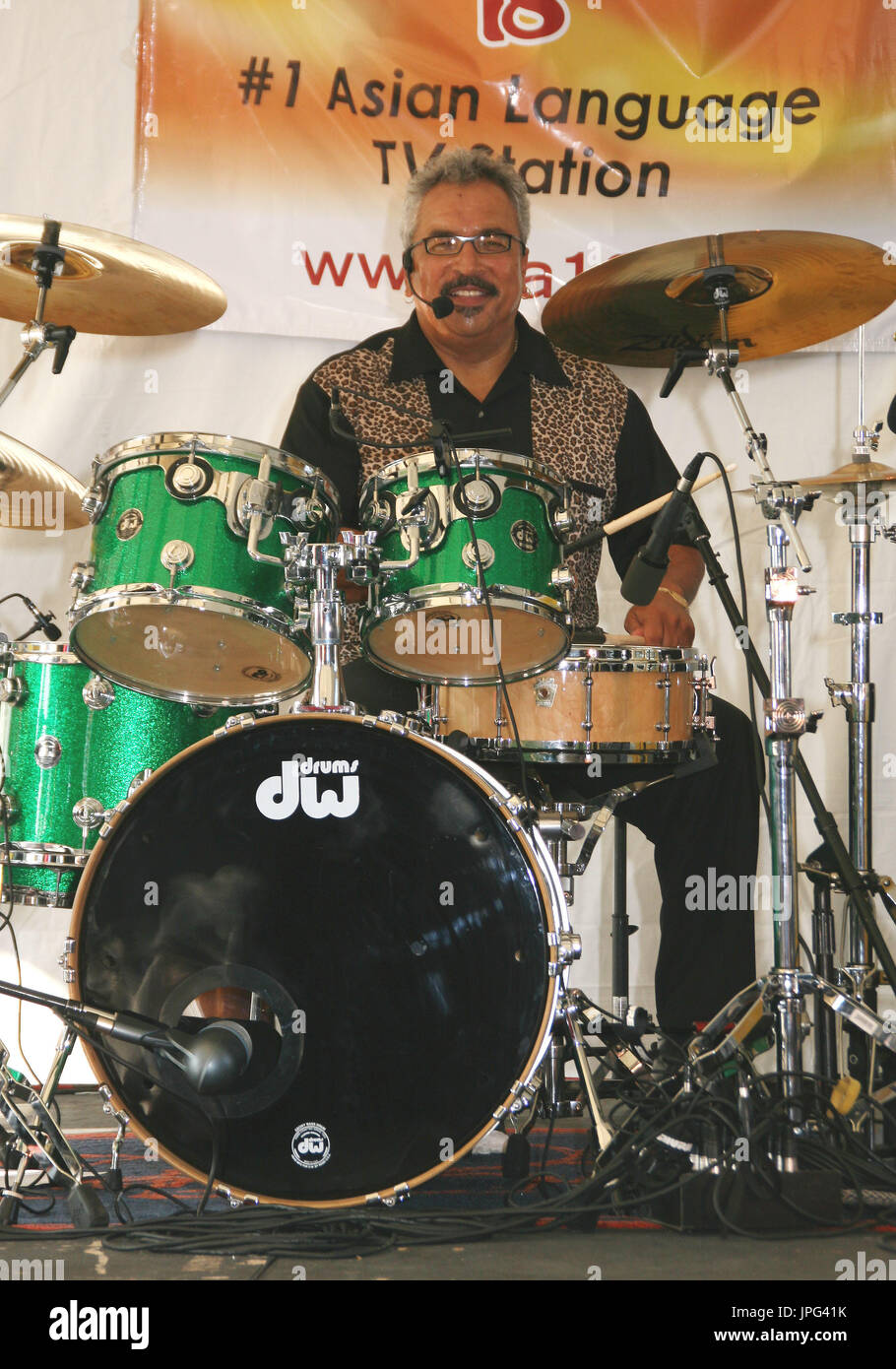 Robert Zapata of The Latin Rhythm Kings at the "Historic Filipinotown ...