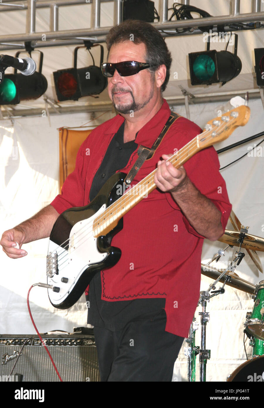 Steve Salas of Tierra performs at the "Historic Filipinotown Festival ...