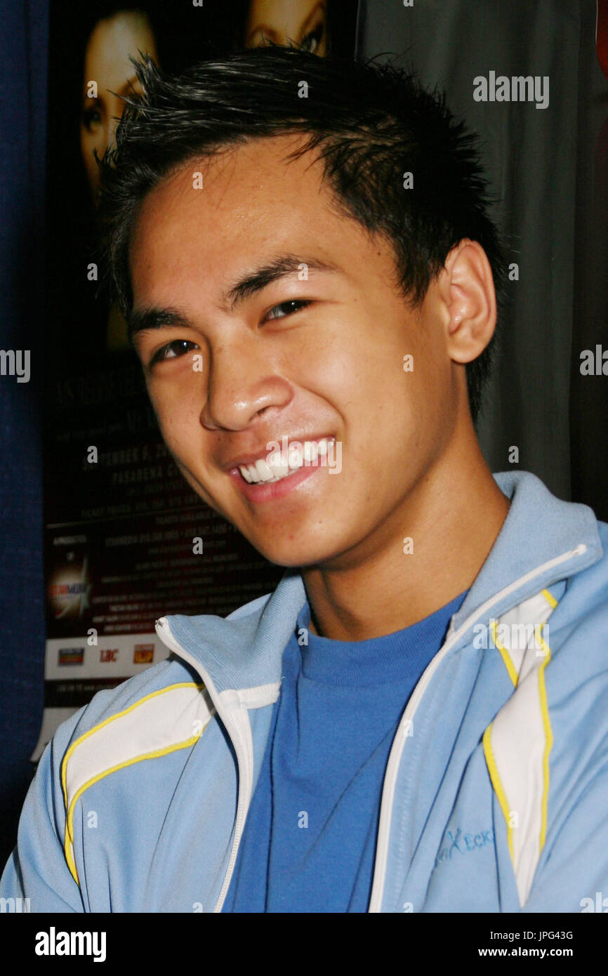 Marc Bautista at the "U.S. Philippines Expo" held at the Los Angeles ...