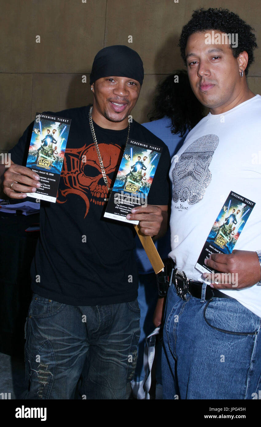 Shane Sparks at the U.S. premiere of "Star Wars Clone Wars" held at the ...