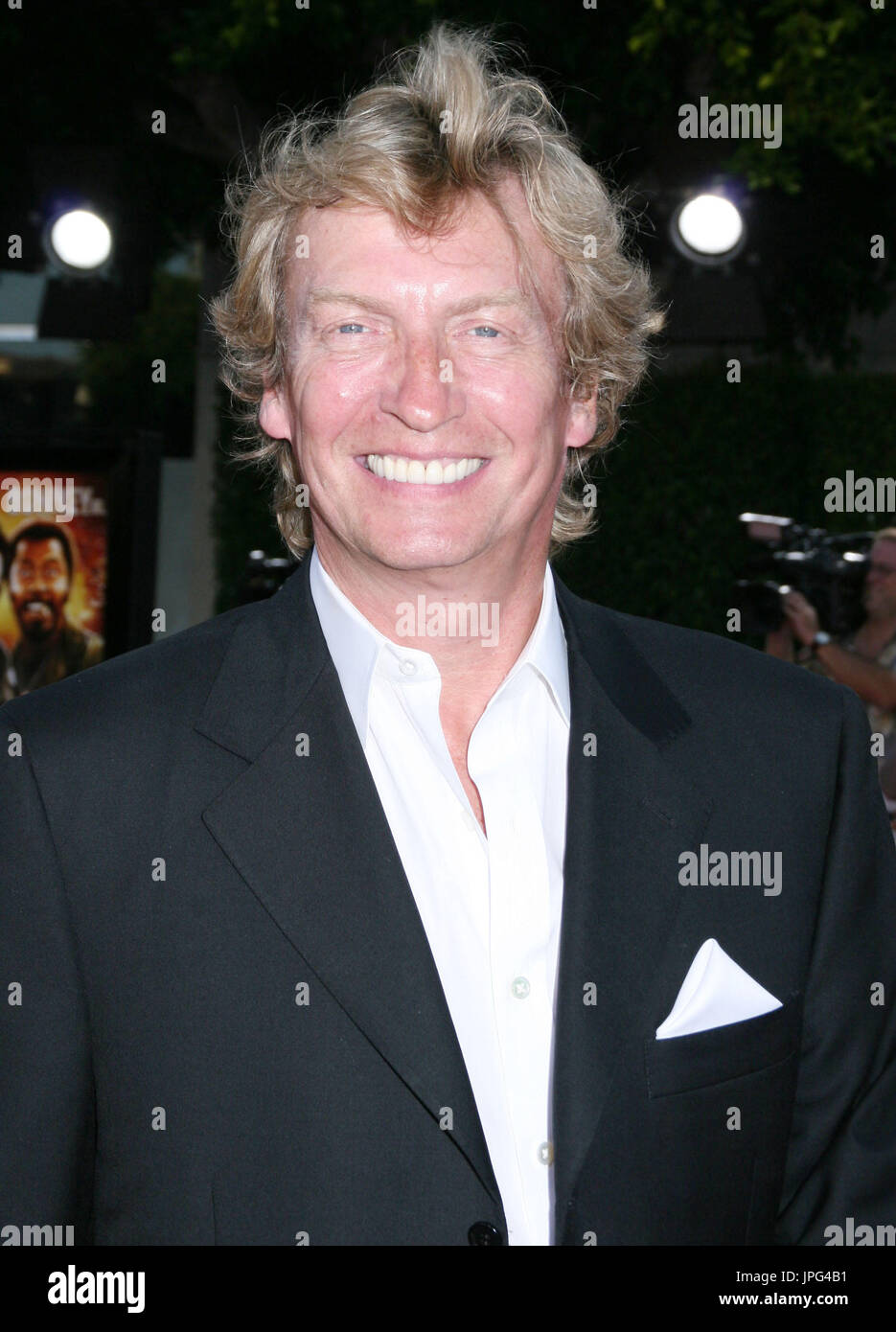 Nigel Lythgoe at the Los Angeles premiere of Dreamworks' "Tropic ...