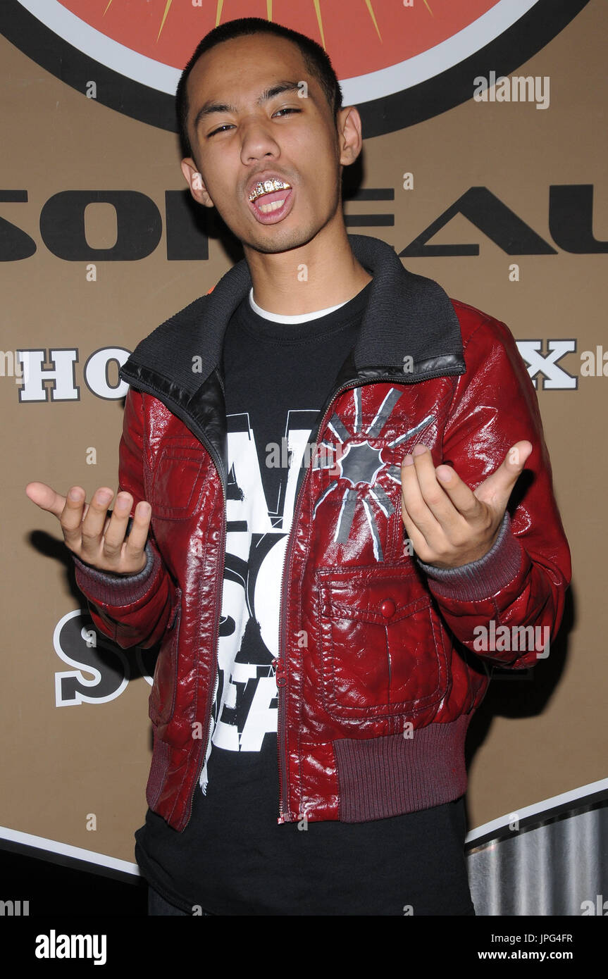 Andrew Baterina AKA Goodfoot of SoReal Cru at the live taping of Randy ...