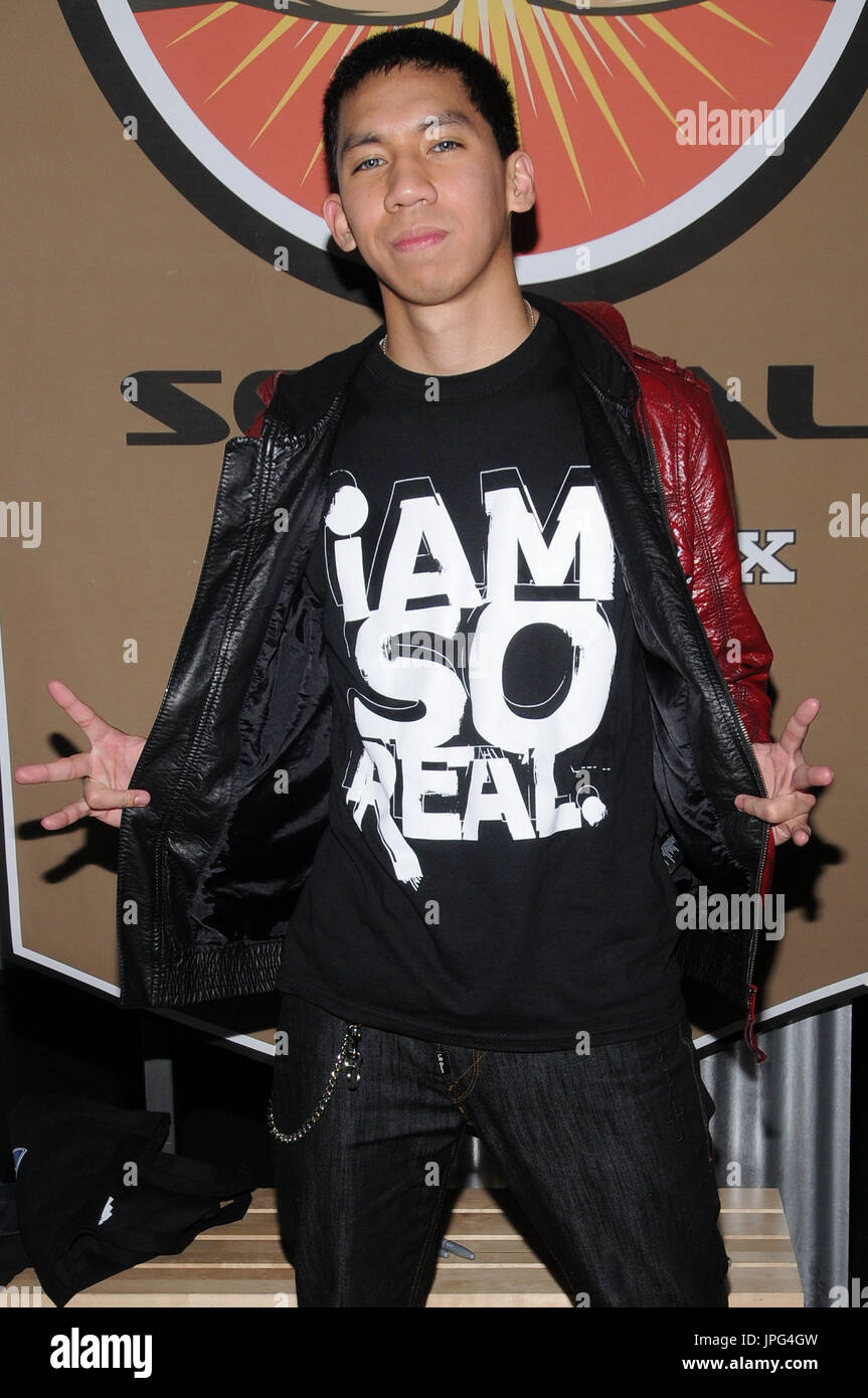 Mark Fucanan of SoReal Cru at the live taping of Randy Jackson's ...