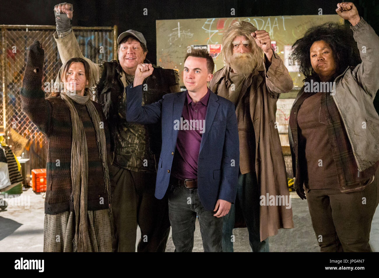 PREACHER, (from left): Boyana Balta, David Brian Smith, Frankie Muniz ...