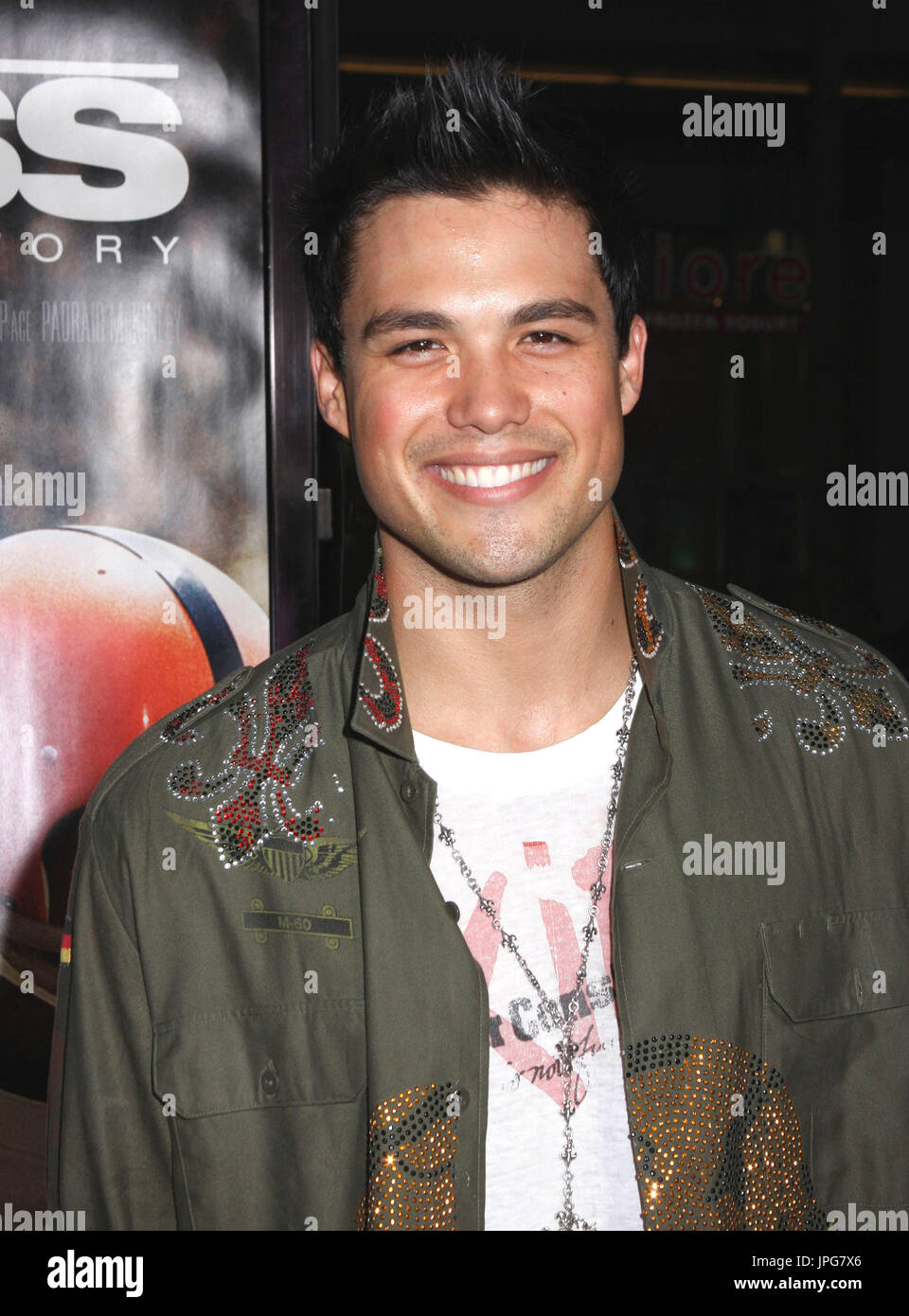 Michael Copon at the Los Angeles Premiere of The Express held at the ...