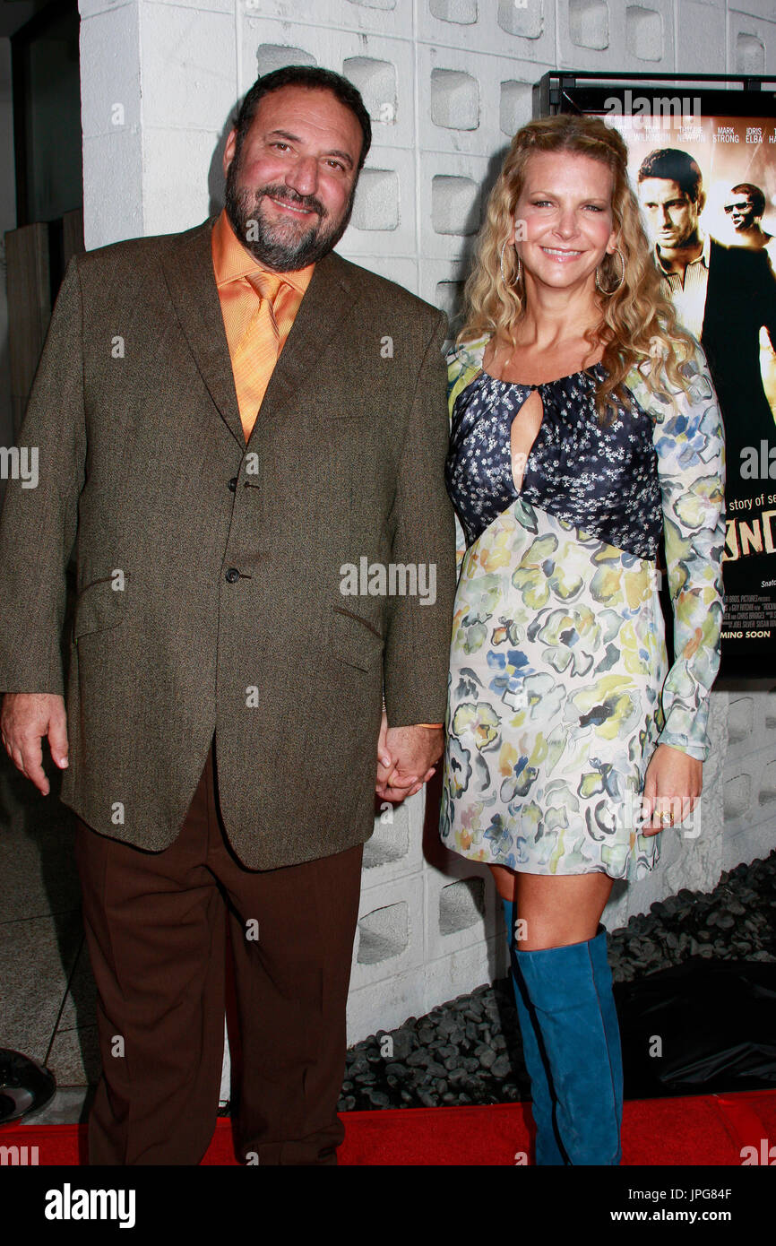 Joel Silver and Karyn Fields at the Los Angeles Premiere of RockNRolla ...