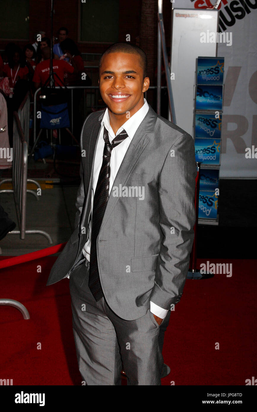 Chris Warren Jr at the Los Angeles Premiere of "High School Musical 3 ...