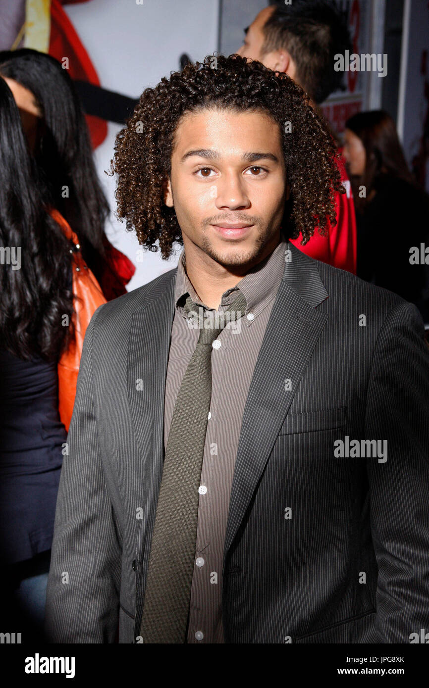 Corbin Bleu at the Los Angeles Premiere of "High School Musical 3 ...