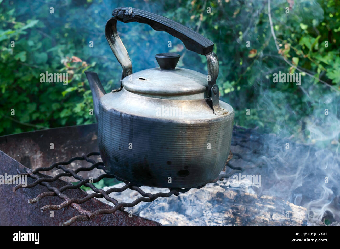 Tea Pot Fire High Resolution Stock Photography and Images - Alamy