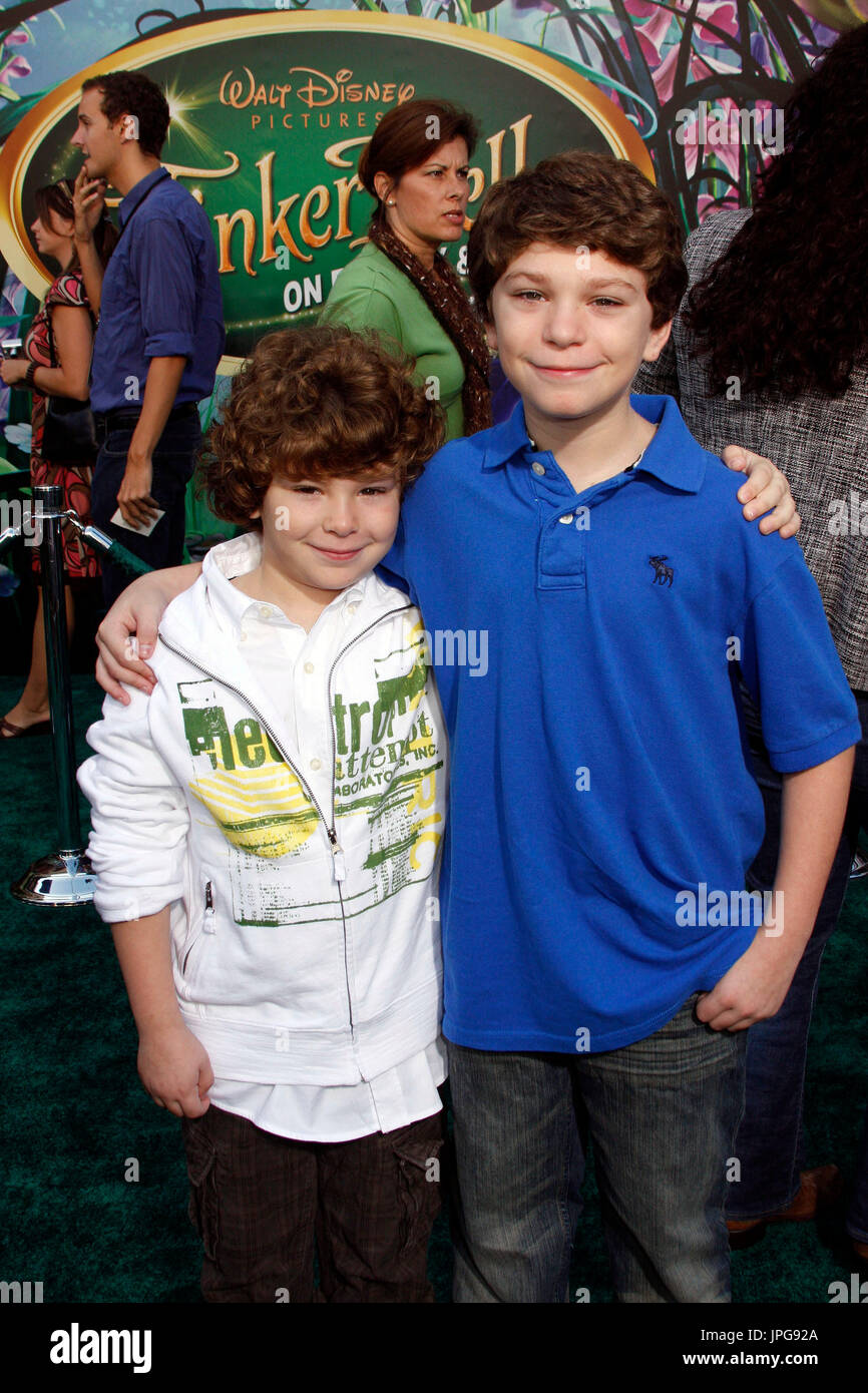 (l-r) Andrew Cherry and Jake Cherry at the Blu-Ray & DVD World Pixie ...