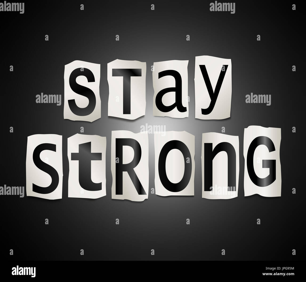 Strong letters hi-res stock photography and images - Alamy