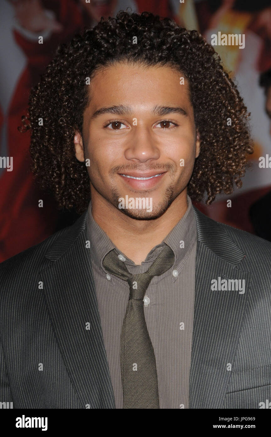 Corbin Bleu at the "High School Musical 3: Senior Year" Los Angeles ...