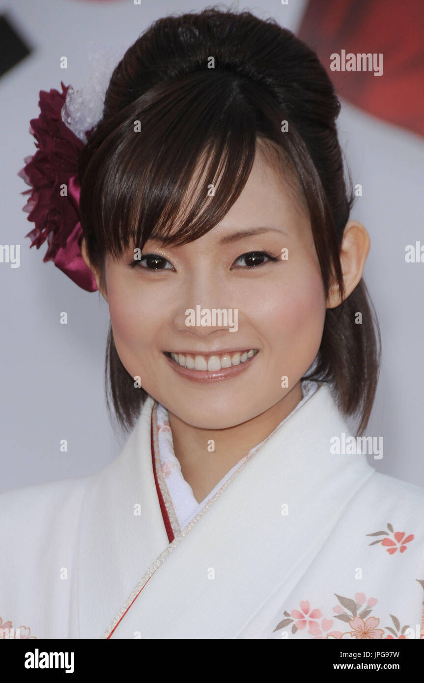 Natsumi Abe at the "High School Musical 3: Senior Year" Los Angeles ...