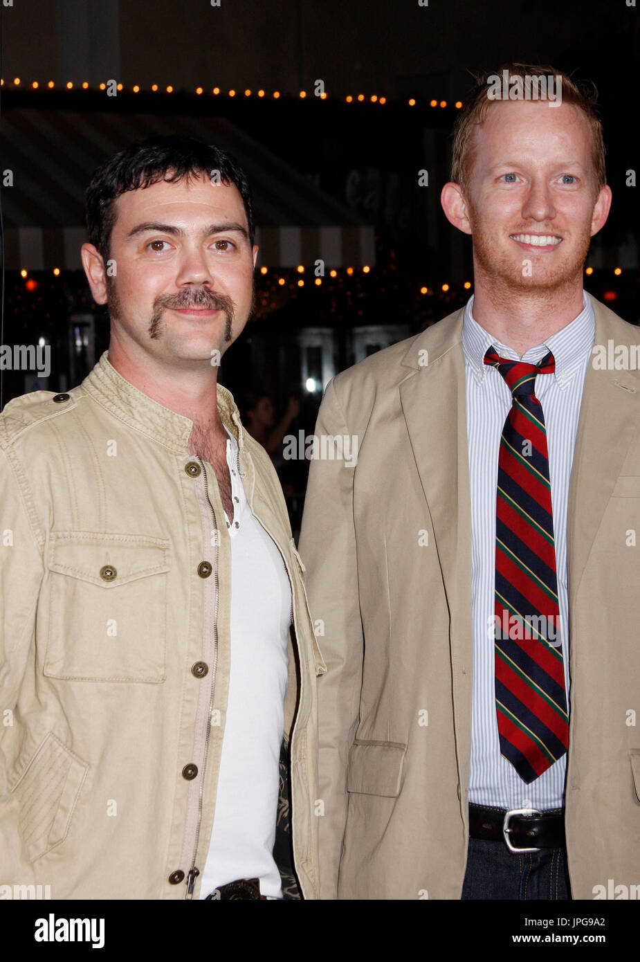 (l-r) Joe LoTruglio and A.D. Miles at the World Premiere of "Role ...