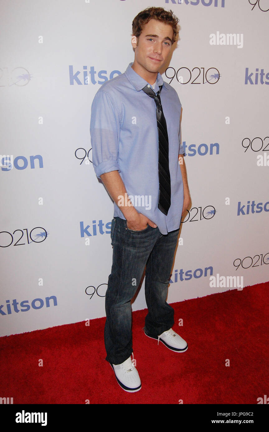 Dustin Milligan at the Kitson boutique in Beverly Hill's presentation ...