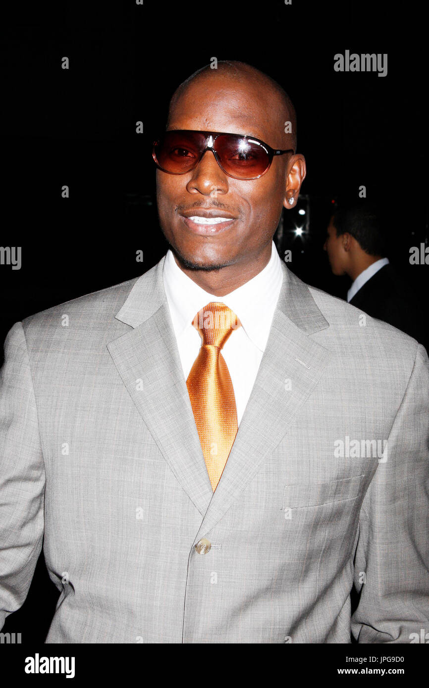 Tyrese Gibson at the Los Angeles Premiere of Changeling held at the ...