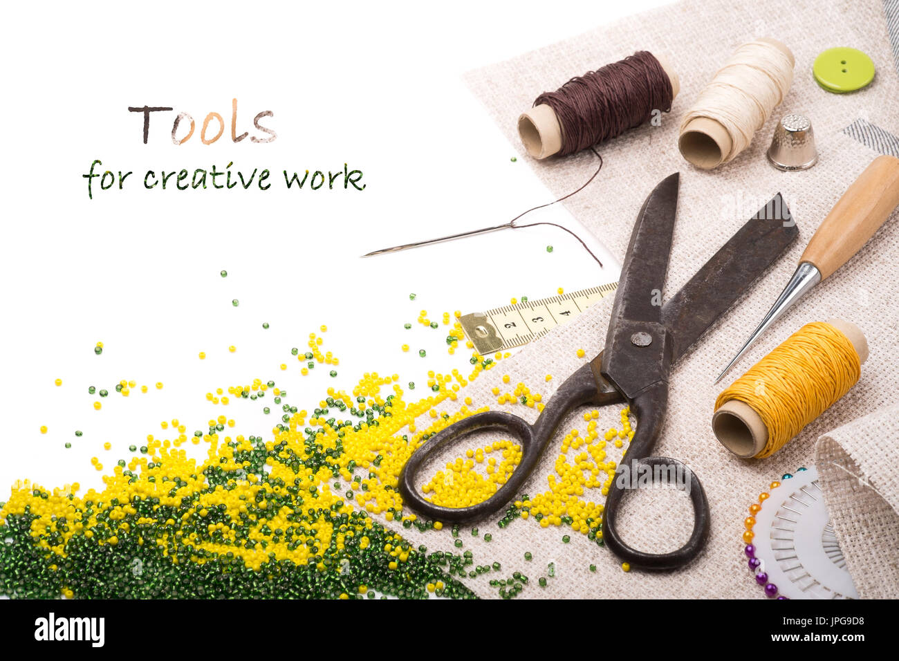Tools for creative work Stock Photo - Alamy
