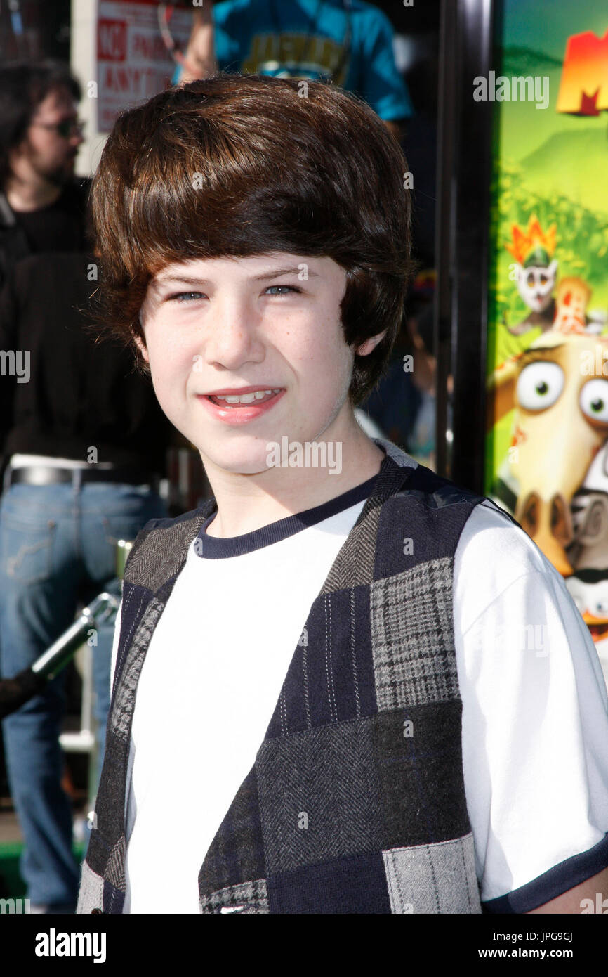 Dylan Minnette at the Los Angeles Premiere of "Madagascar 2: Escape 2 ...