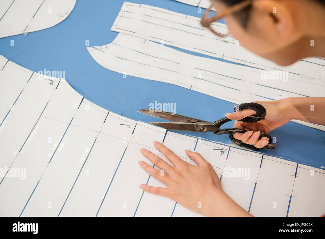 Professional dress cutter hi-res stock photography and images - Alamy