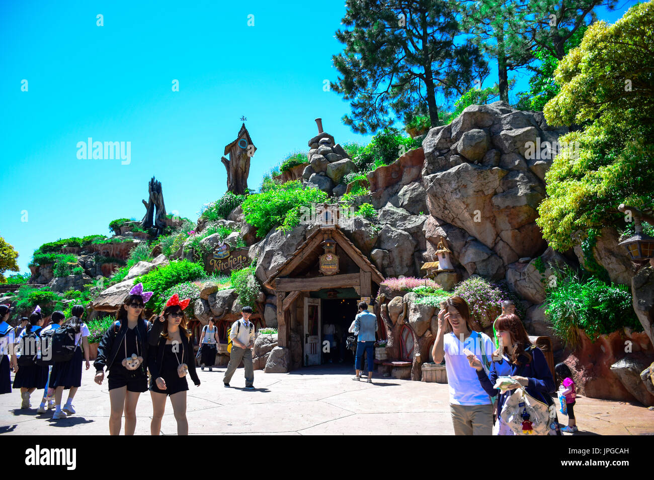 CHIBA, JAPAN: Grandma Sara's Kitchen restaurant in Tokyo Disneyland ...